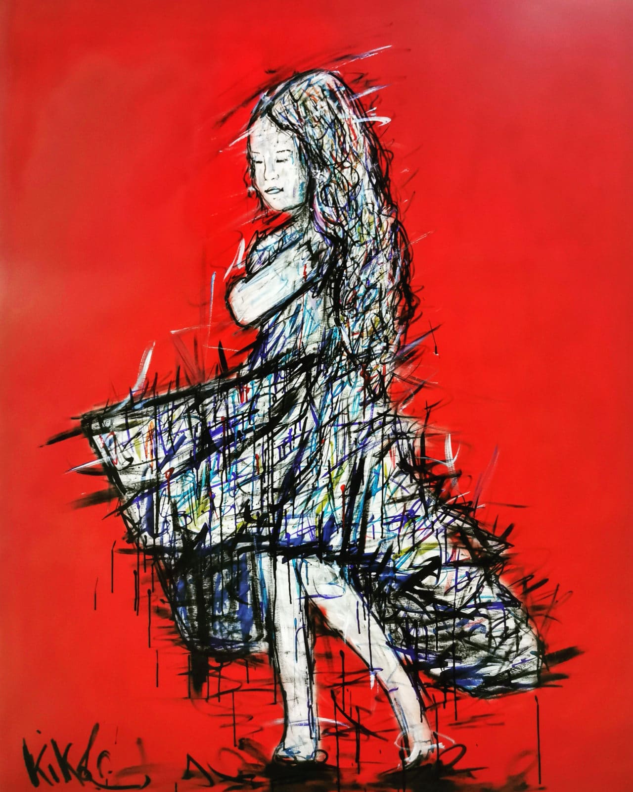 Les Danseuses - KiKo - Artiste plasticien inspiré par l'enfance